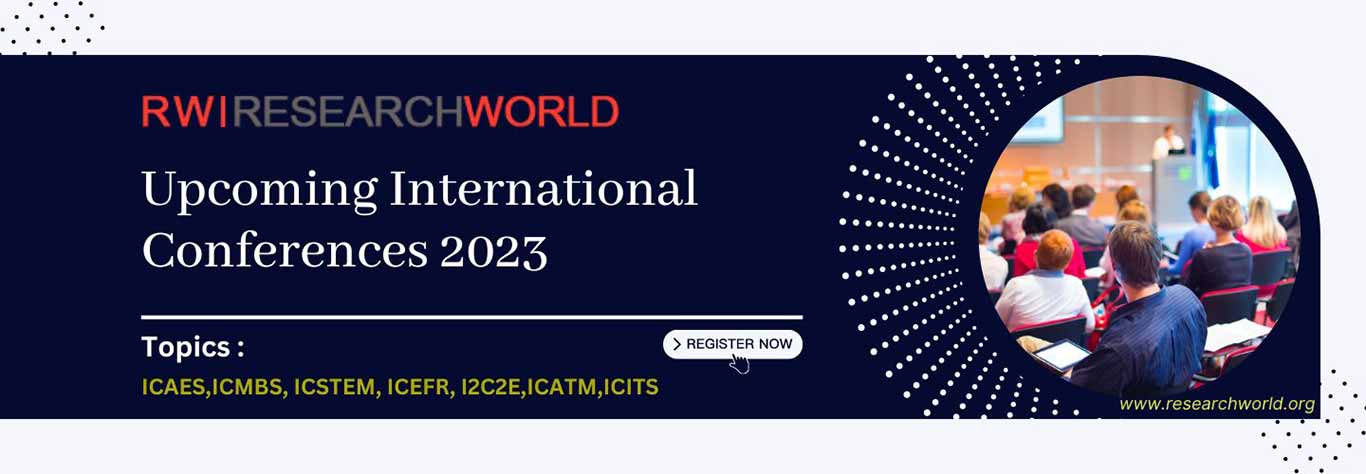 Researchworld » Researchworld International Conferences 2021-22